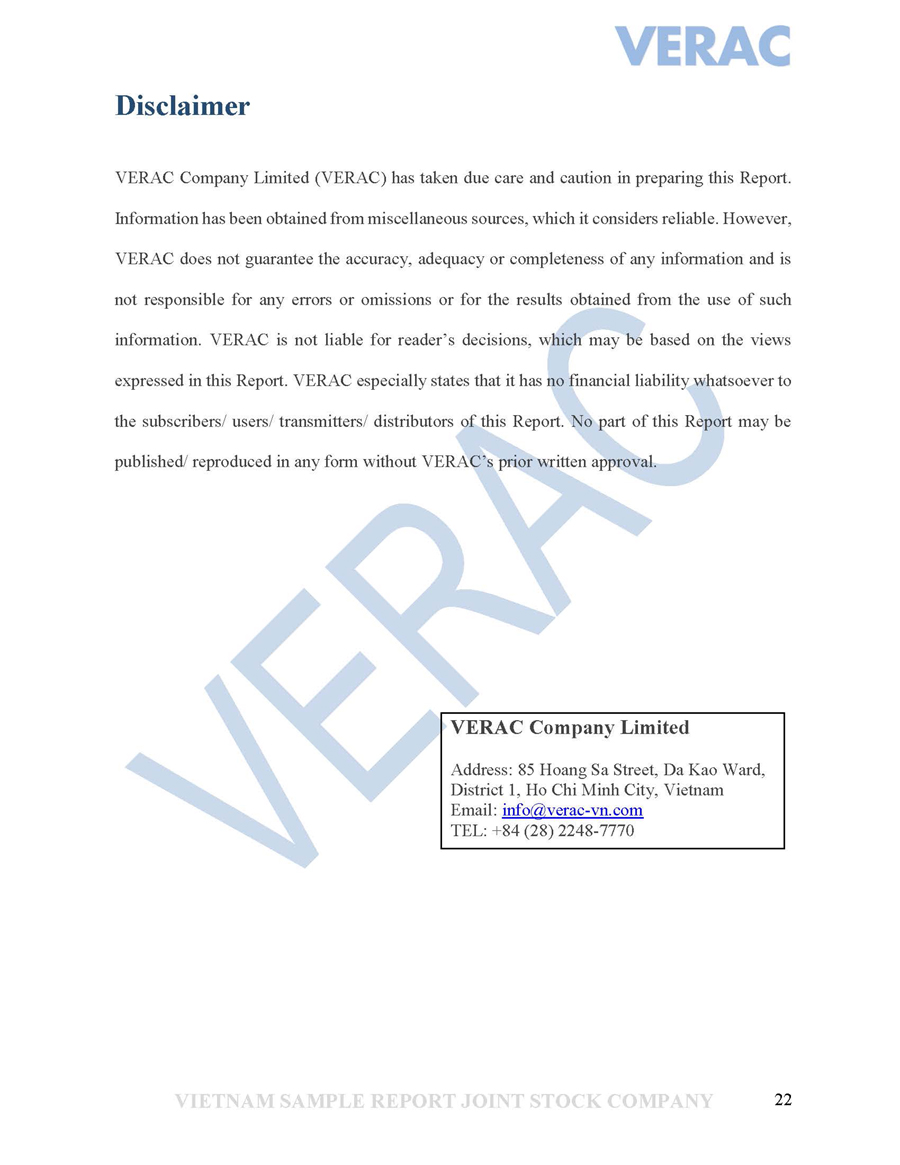 ベトナム企業信用調査 - VERAC